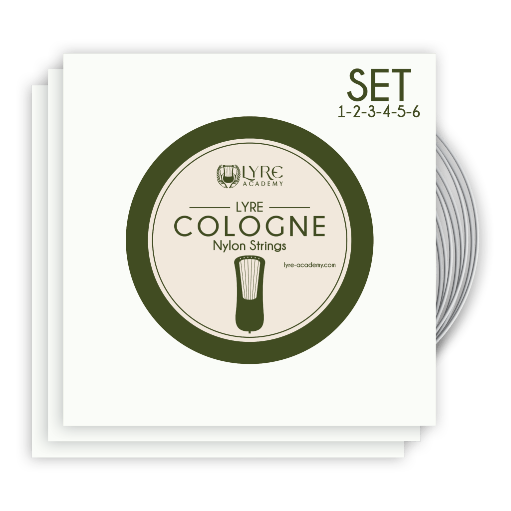 Complete SET – Nylon strings - Cologne lyre - Lyre Academy