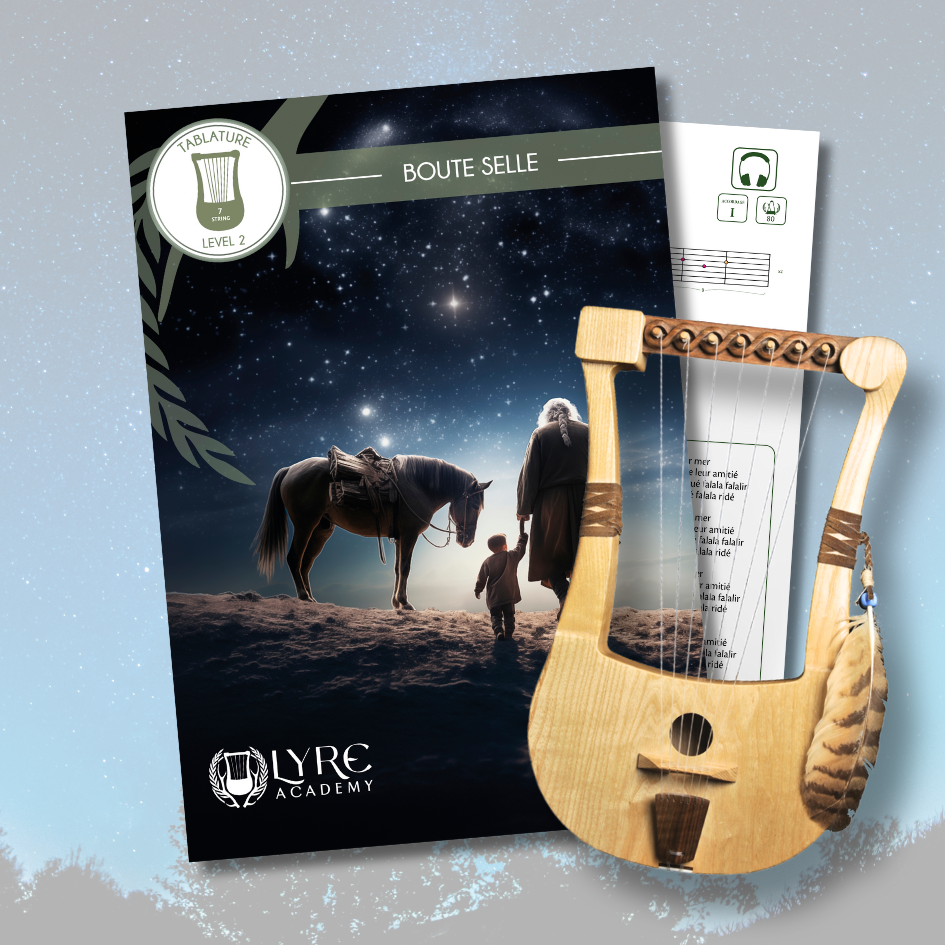 Boute Selle - Tablature for 7 string Lyres - Lyre Academy
