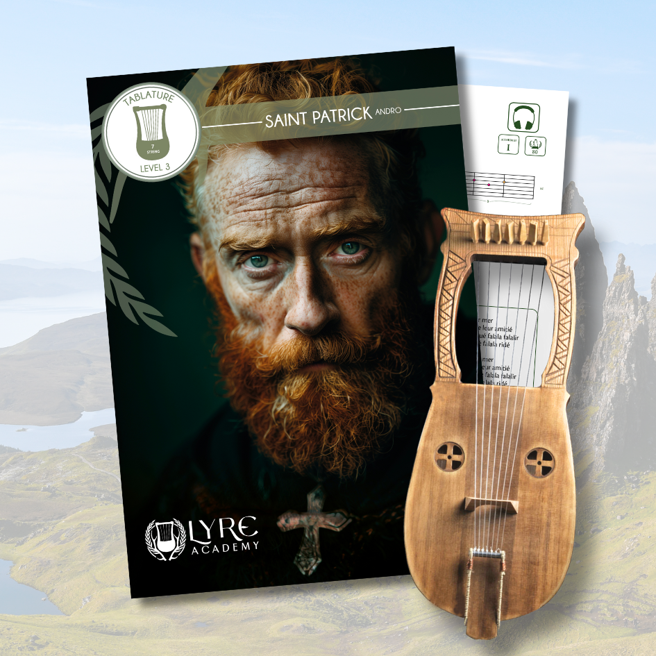 Saint Patrick Andro - Tablature for 7 string Lyres - Lyre Academy