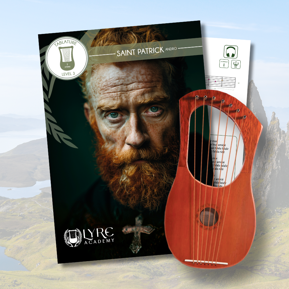 Saint Patrick Andro - Tablature for 7 string Lyres - Lyre Academy