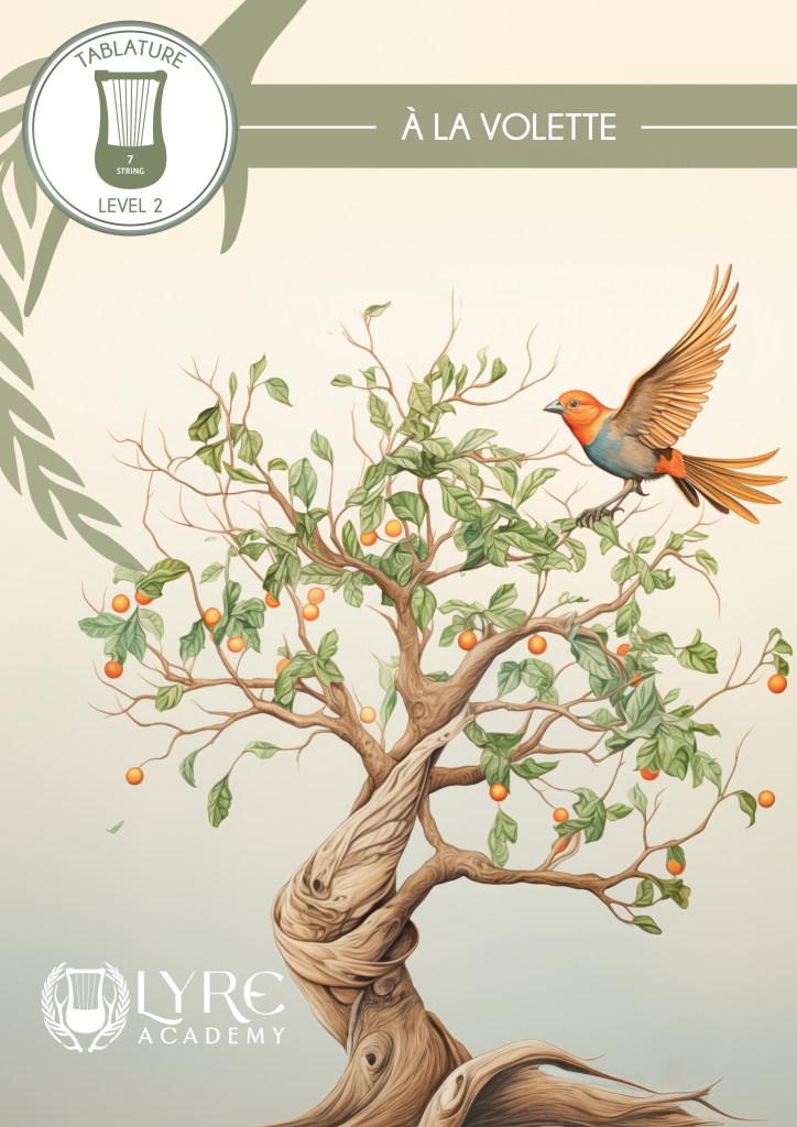 À la Volette - 7 cordes - Tablature pour Lyres 7 cordes - Lyre Academy