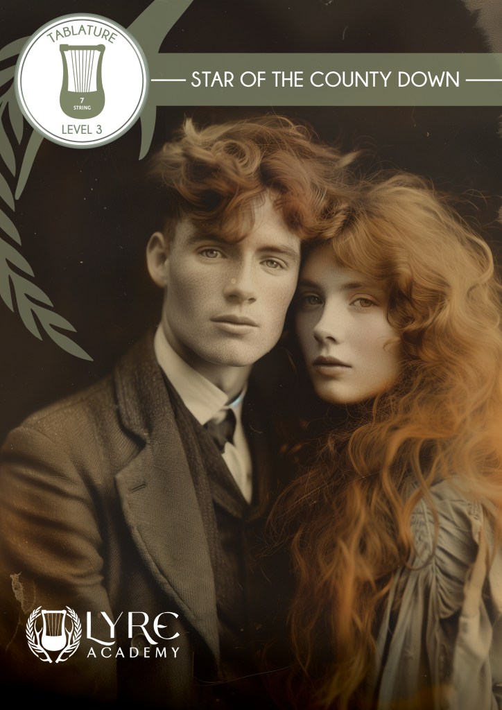 Star of the County Down - Tablature for 7 string Lyres - Lyre Academy