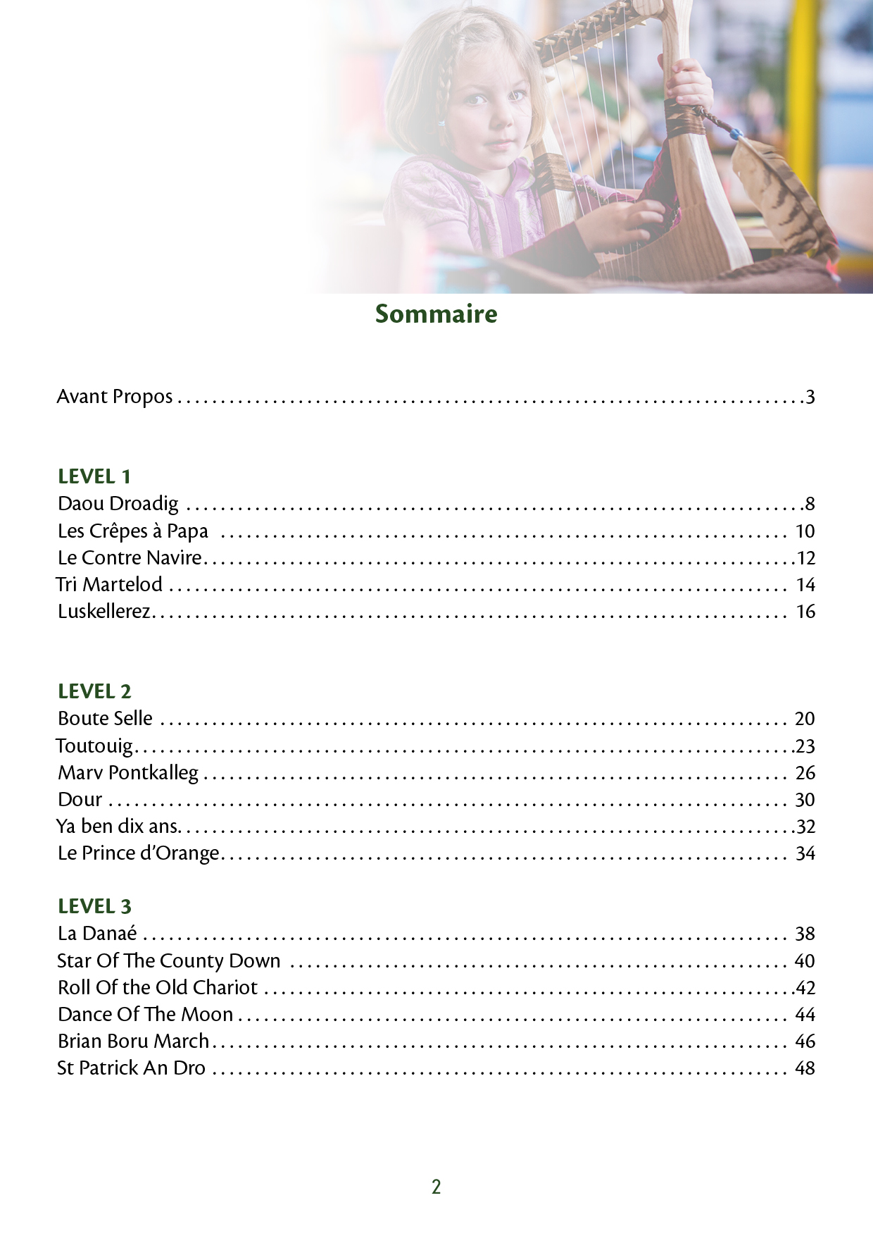 Collection Tablatures pour Lyres à 7 cordes - n°3 Lyre Academy